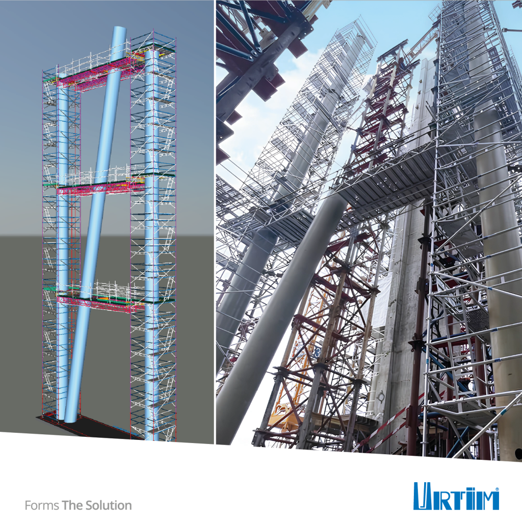 URTIM Mass Living Complex Scaffolding System Project